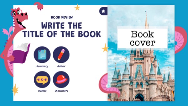 Write thetitle of the book | Genially