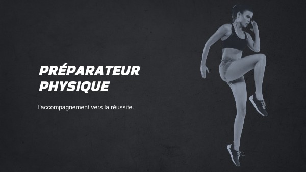 préparateur physique | Genially