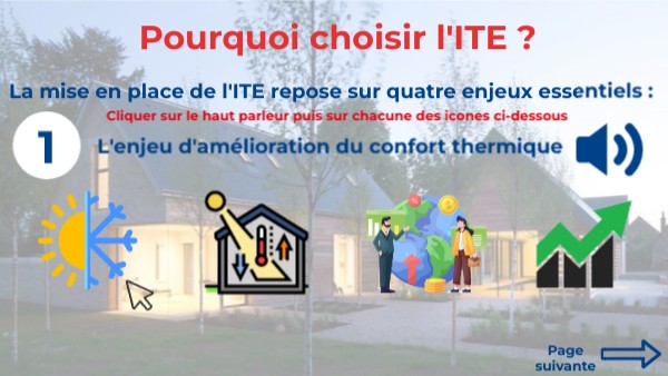 Les enjeux de l'ITE | Genially