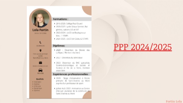 PPP 2024/2025 | Genially