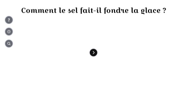 Comment le sel fait-il fondre la glace ? | Genially