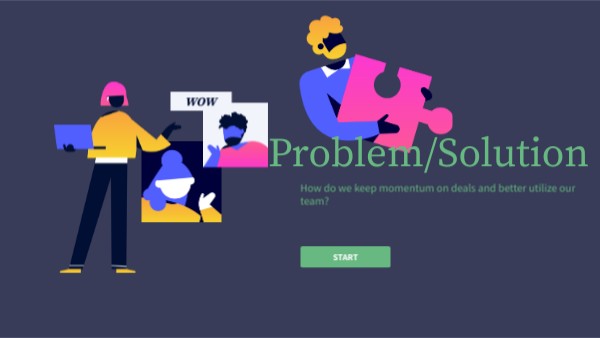 Problem/Solution | Genially