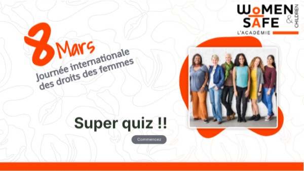 Quiz 8 mars - Showroom | Genially