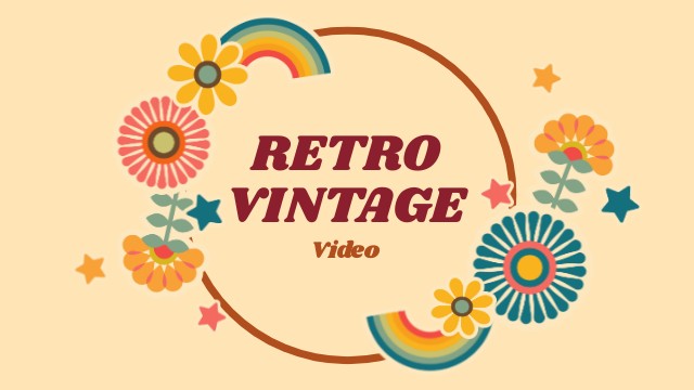 Vidéo style rétro | Genially