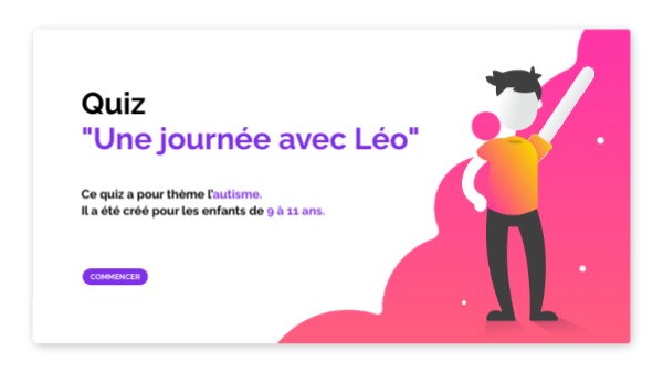 Quiz "Une journée avec Léo" | Genially