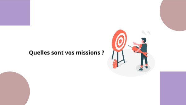 1. Quelles sont vos missions ? | Genially