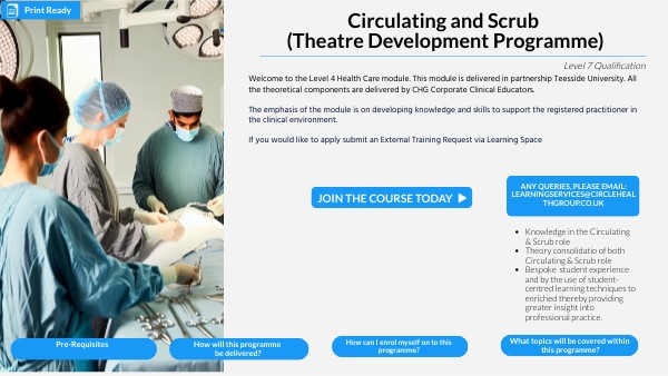 Circulating and Scrub (Theatre Development Programme) | Genially