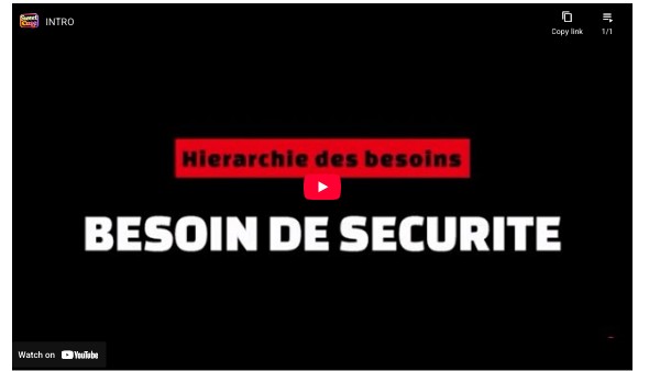 Module hiérarchie des besoins selon la pyramide de Maslow | Genially