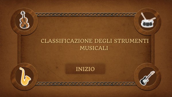 CLASSIFICAZIONE DEGLI STRUMENTI MUSICALI | Genially