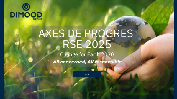 Stratégie RSE - Axes de progrès | Genially