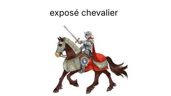 exposé chevalier | Genially