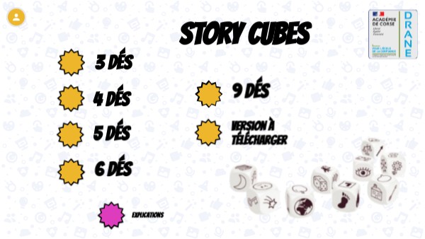 Copie - story cubes | Genially