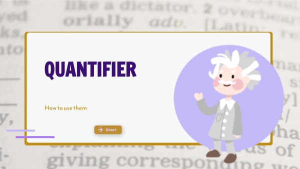 Quantifier | Genially