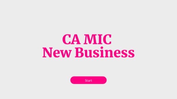 CA MIC New Business | Genially