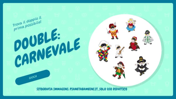 double: CARNEVALE | Genially