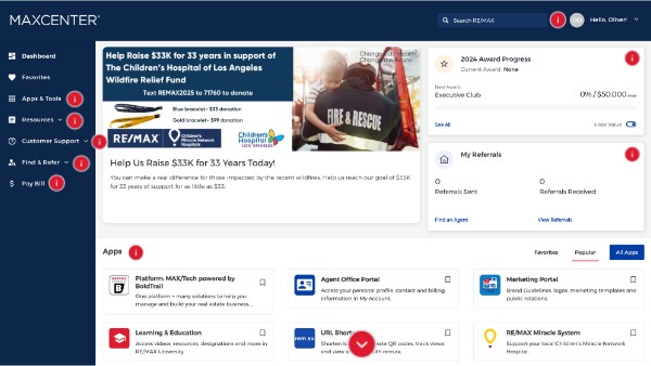 MAX/Center Overview | Genially