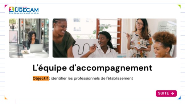 équipe d'accompagnement | Genially