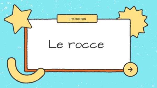 Le rocce | Genially