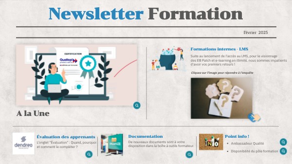 Newsletter - Février 2025 | Genially