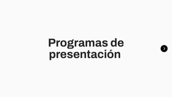 Programas de presentación | Genially