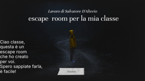 ripasso 2^B room escape | Genially