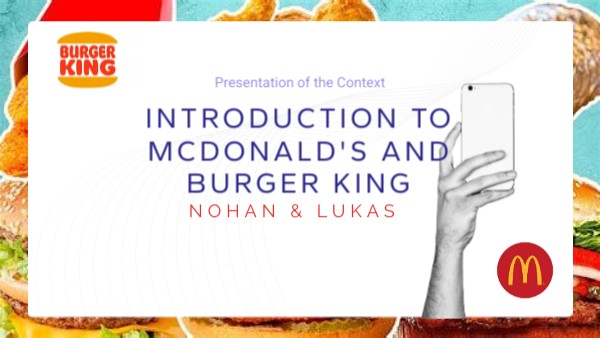 Introduction to McDonald's and Burger King | Genially