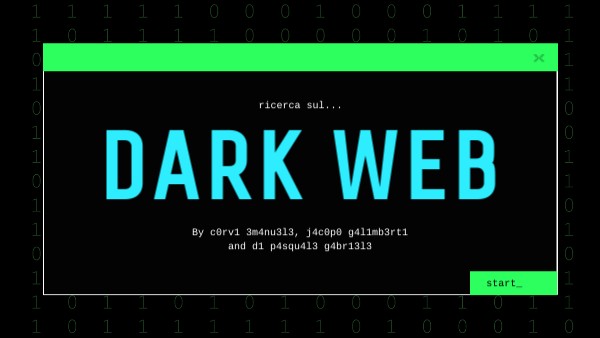 DARK WEB | Genially