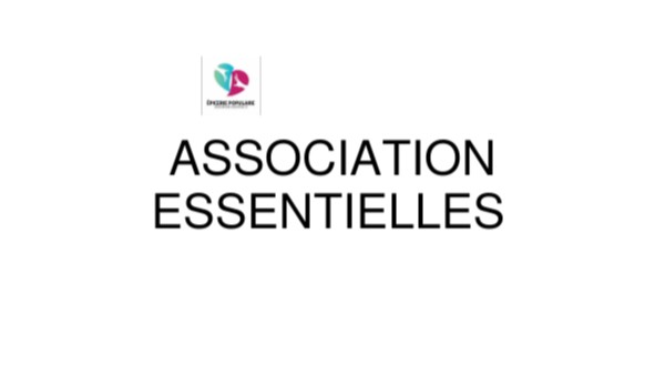 ASSOCIATION ESSENTIELLES | Genially