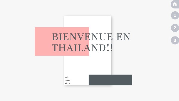 bienvenue en thailand!! | Genially