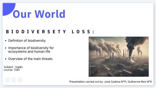 Our World | Genially