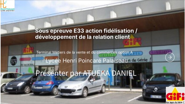 Présenter par ATUEKA DANIEL | Genially