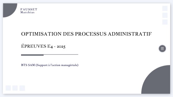 FAUSSET Matthias | Genially