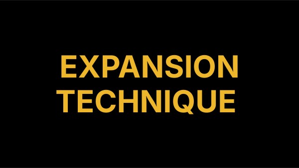 EXPANSION TECHNIQUE | Genially