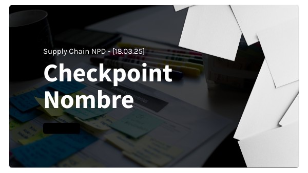 Checkpoint Plantilla | Genially