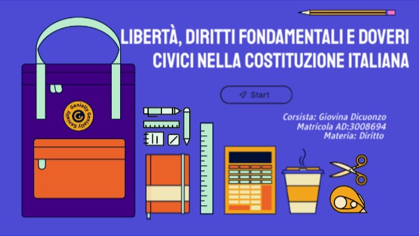 Libertà, Diritti Fondamentali e Doveri Civici nella Costituzione ...