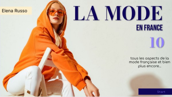 la mode en france | Genially