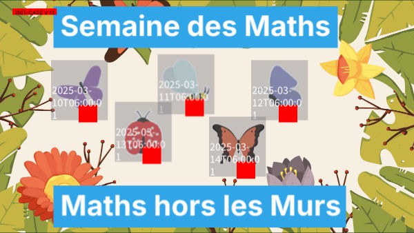Semaine des Maths 2025 | Genially
