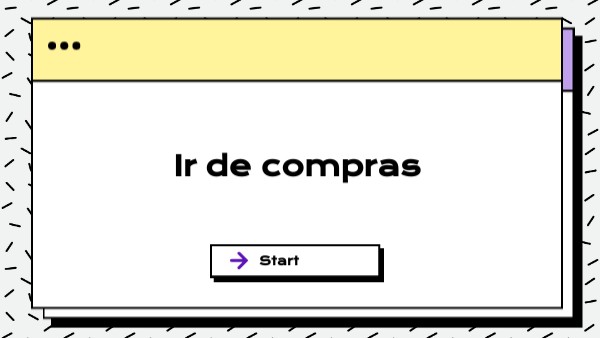 Vocabulario: Ir de compras | Genially