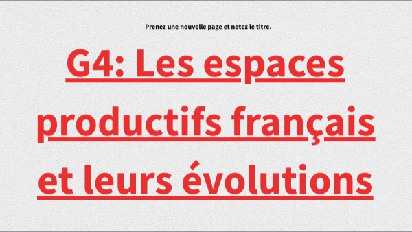 G4_Les espaces productifs-2025 | Genially
