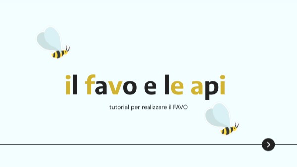 TUTORIAL IL FAVO E LE API | Genially