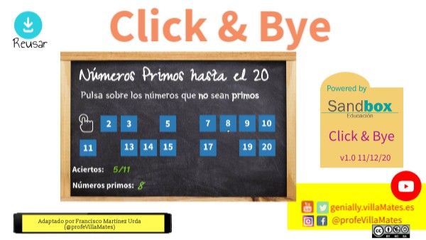 Reutilizable Click&Bye | Genially