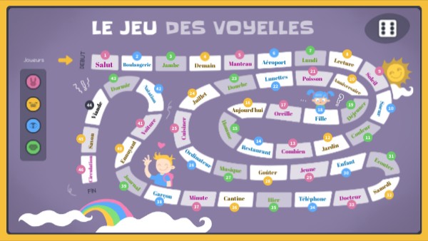 Le jeu DES VOYELLES | Genially