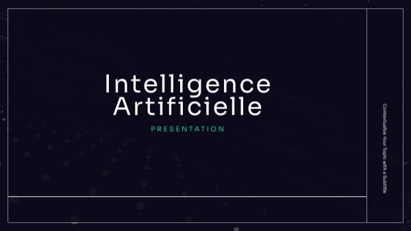Intelligence Artificielle | Genially