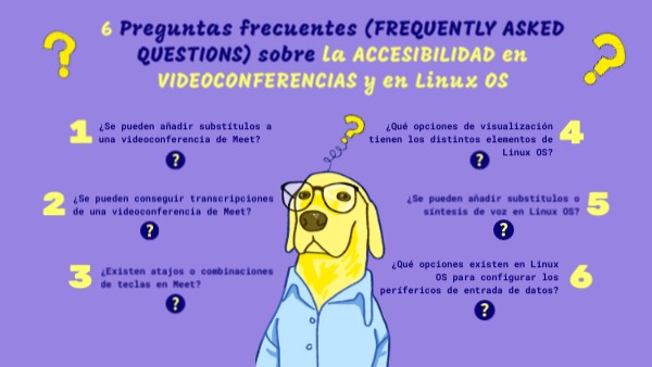 FAQ Accesibilidad Meet y Linux OS | Genially