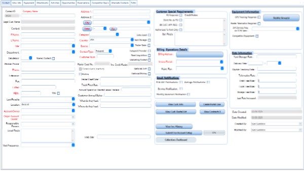 CRM Contact Card - Field Definitions | Genially