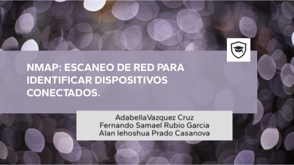 Nmap: Escaneo de red para identificar dispositivos conectados. | Genially