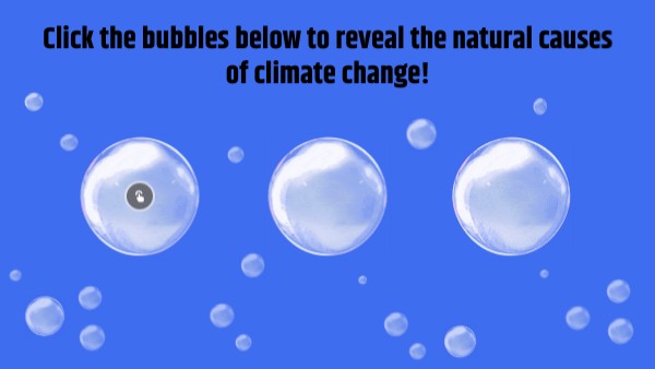 Bubbles_Climate Change | Genially