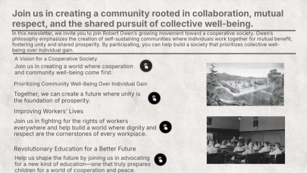 A Call for a New Beginning Join Us in Building a society founded on ...