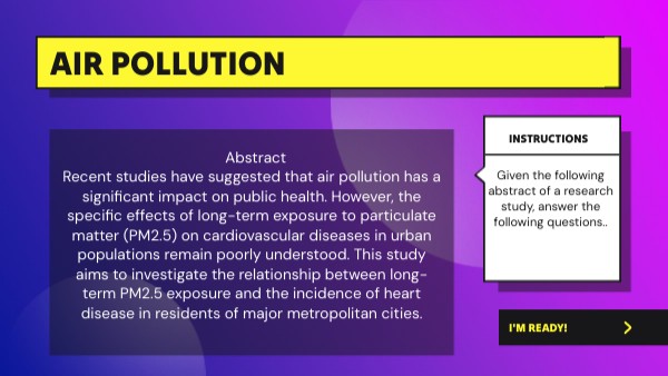 Air pollution | Genially