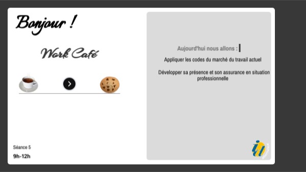 Copie - Work Café seance 5 | Genially